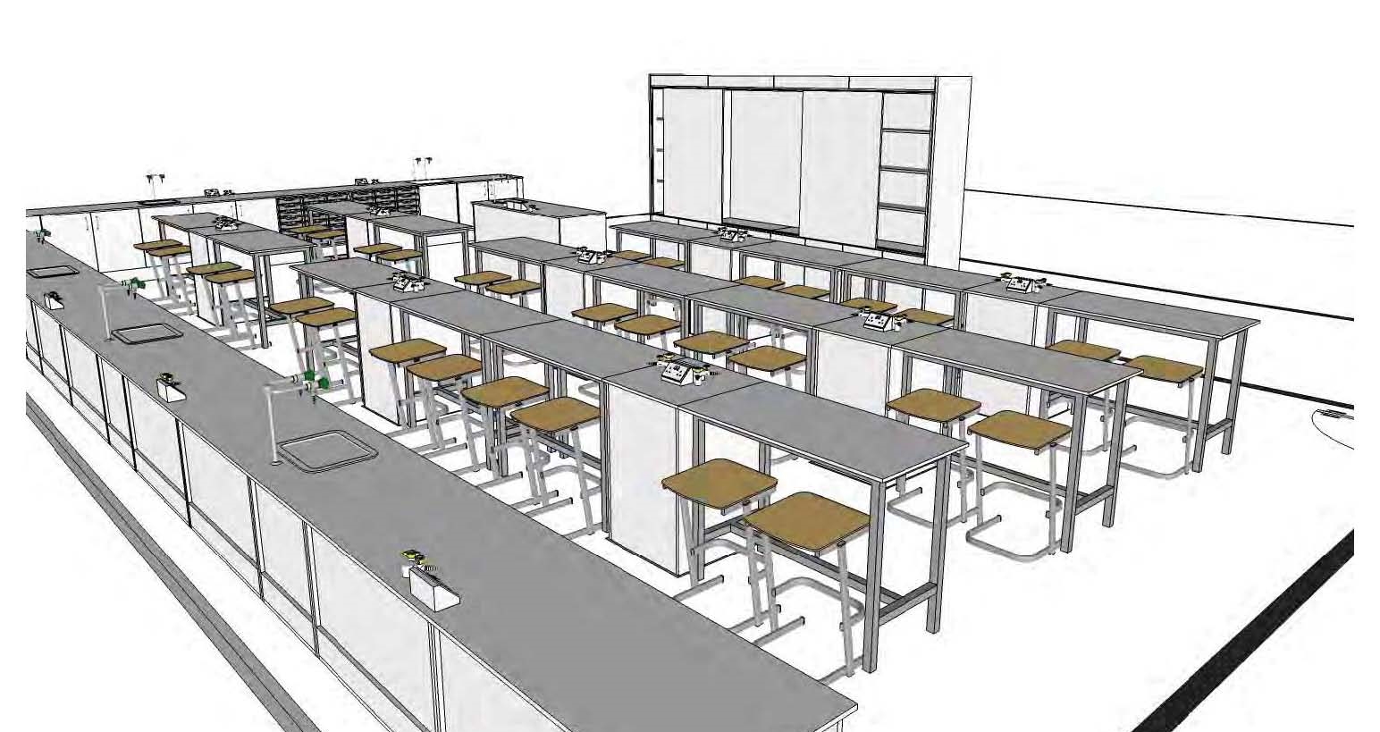 Kingsmead School, Science Block - Blox